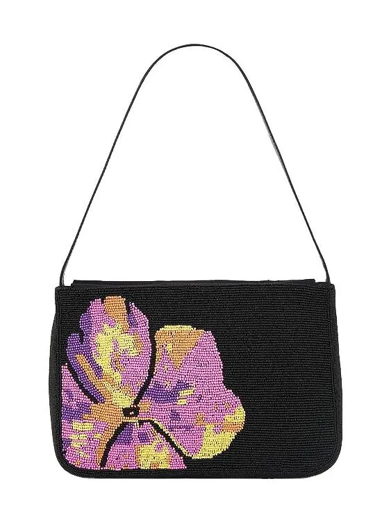 L*Space Alora Beaded Shoulder Bag - Black