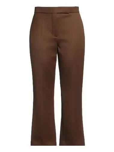 Tory Burch Bootcut Wool Pants - Brown