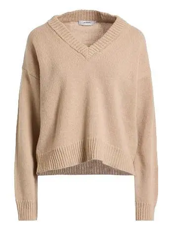 Alpha Studio Merino Wool Sweater - Beige