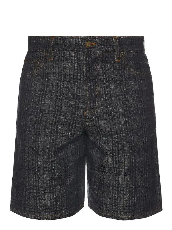 Burberry Denim Short - Indigo Check