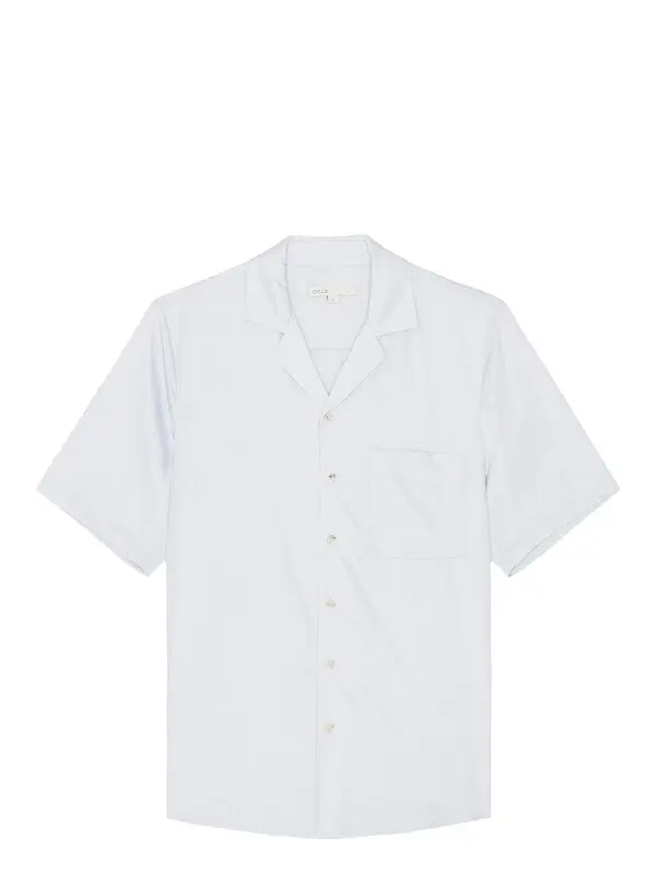 Onia Lyocell Vacation Shirt In Blue - Soft Sky