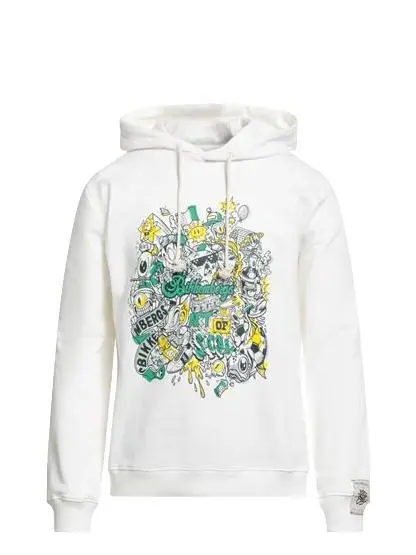 BIKKEMBERGS Cotton Sweatshirt - White