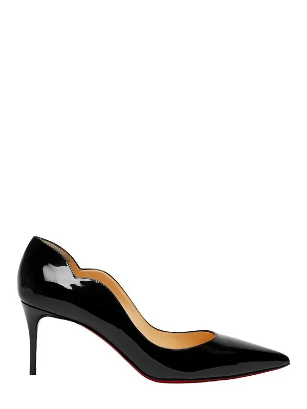 CHRISTIAN LOUBOUTIN Hot Chick 70 Patent Leather Pumps - Black