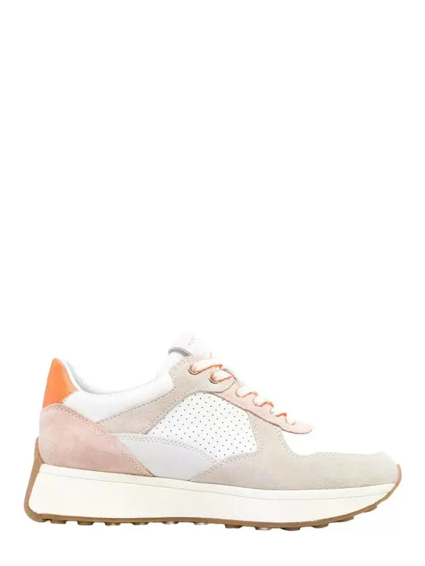 Geox Amabel Panelled Sneakers - White