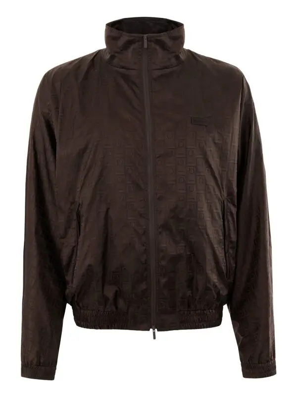FERRAGAMO Lightweight Blouson - Brown