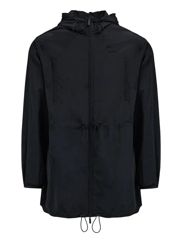 FERRAGAMO Medium Technical Parka - Black