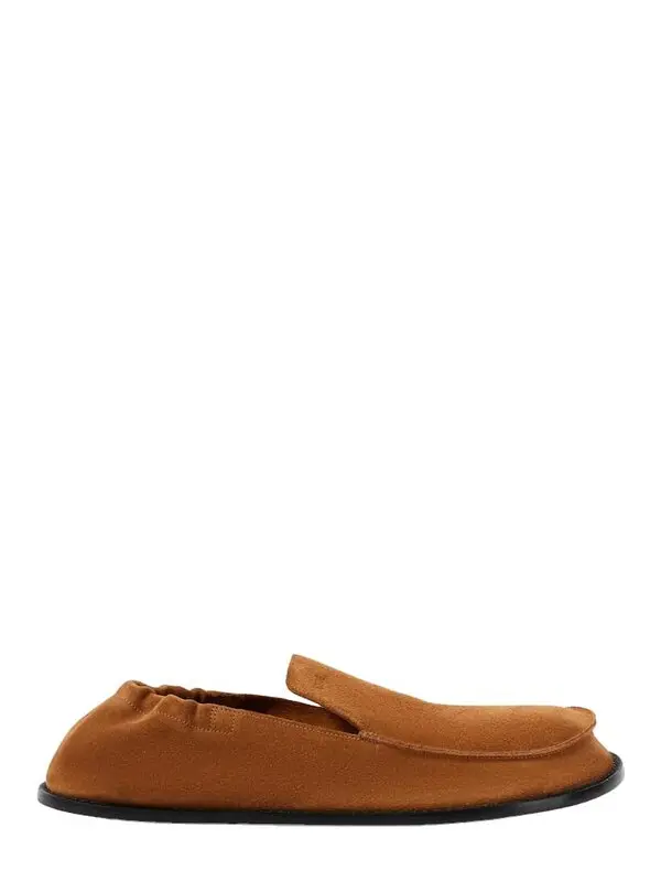 Loewe Flex Suede Loafers - Brown