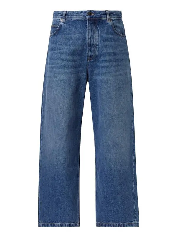 Loewe Mid-rise Straight Jeans - Blue