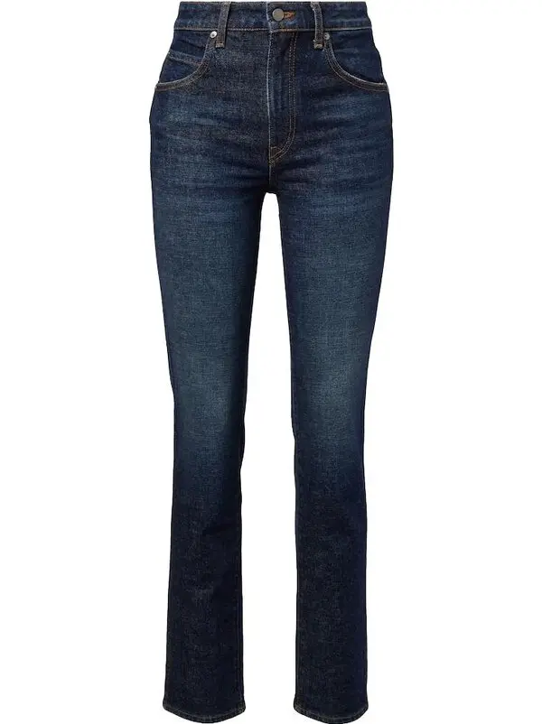 Khaite Viv Straight Jeans - Blue