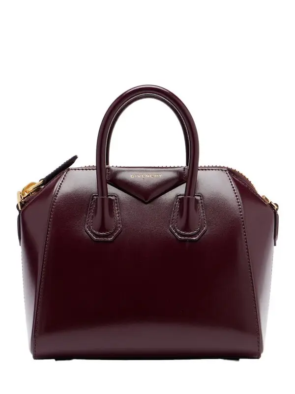 Givenchy Antigona Mini Tote Bag - Burgundy