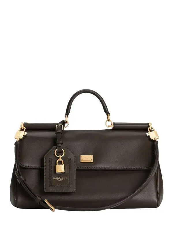 Dolce & Gabbana My Sicily Leather Handbag - Dark