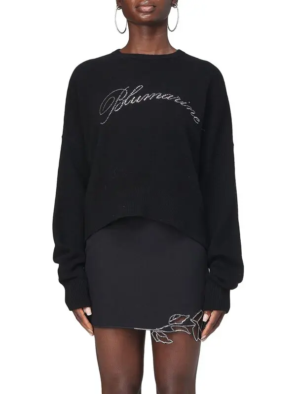 Blumarine Pullover Sweater - Black