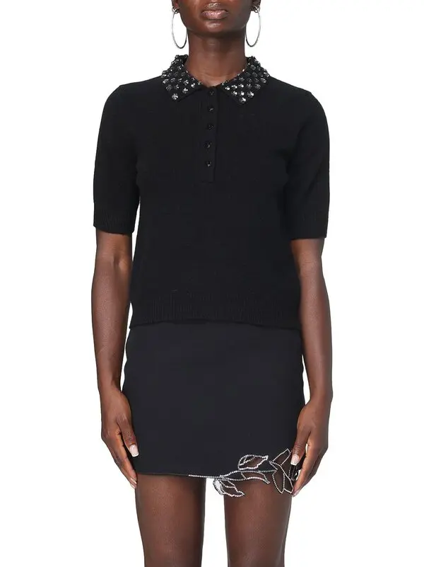 Blumarine Polo Shirt - Black