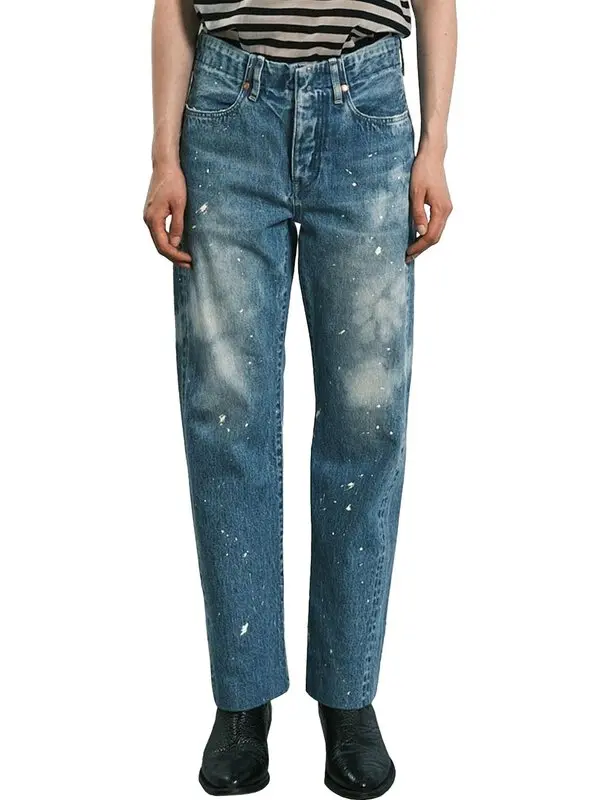 TANAKA Straight Leg Jeans - Blue