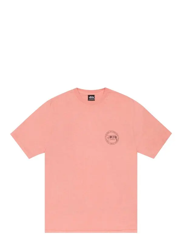 StÜssy C Thru Tee Pigment Dyed - Pink