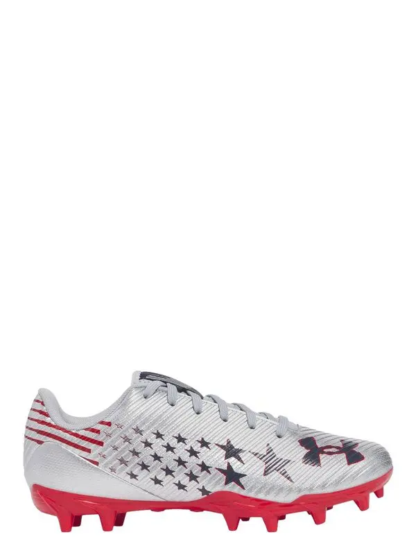 Under Armour Blur Select Jr 'usa' Athletic Sneakers - Silver