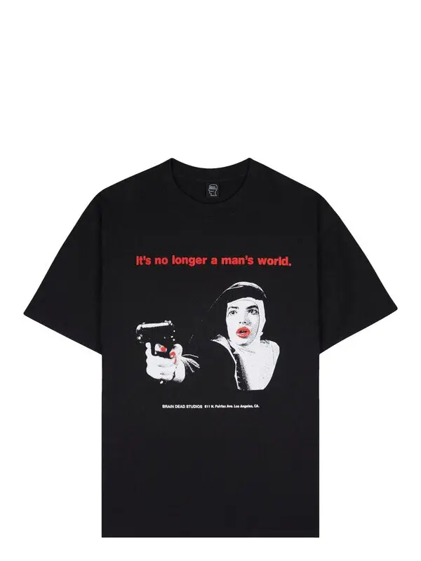 BRAIN DEAD X Ms .45 T-shirt - Black