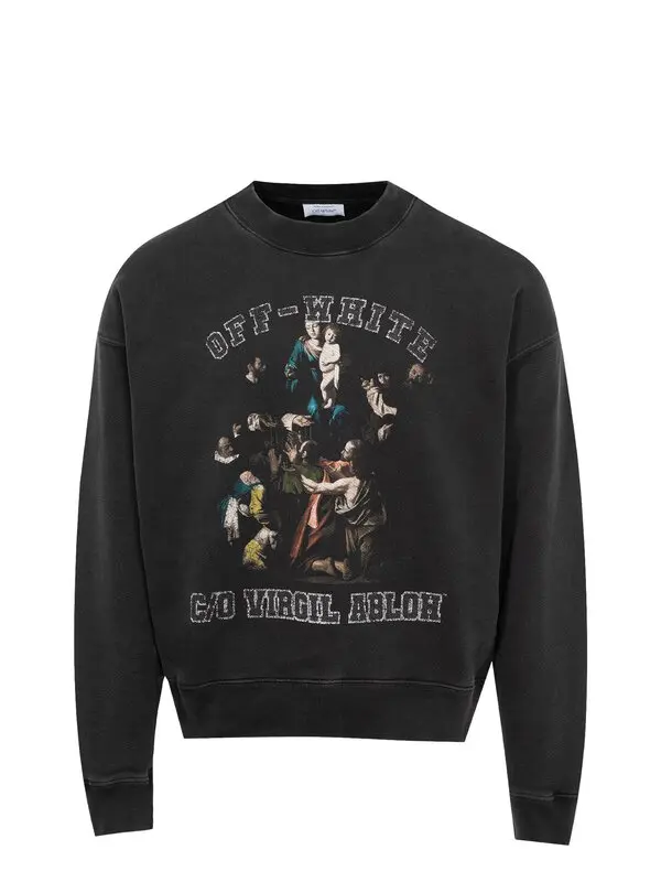 Off-White Mary Skate Crewneck - Black