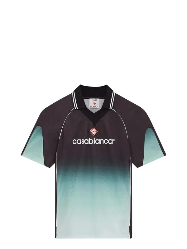Casablanca Football Top Gradient - Black