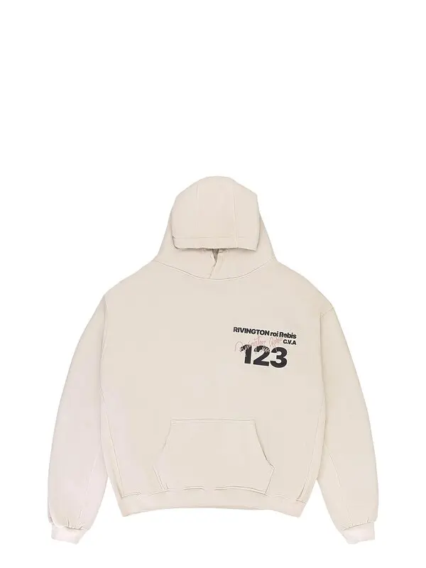 RIVINGTON ROI REBIS Core Hoodie - Cream