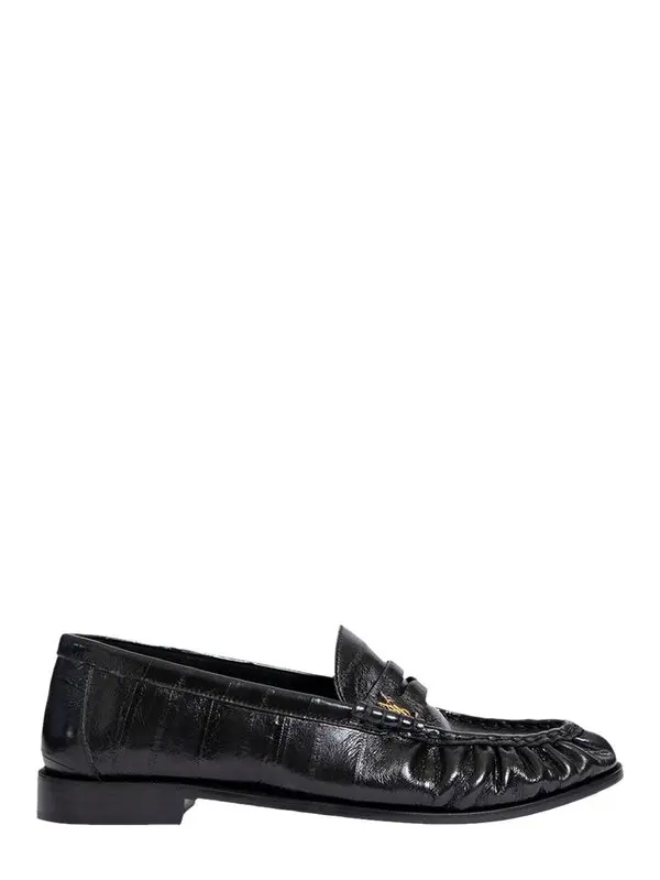 Saint Laurent Le Loafer Penny Slippers - Black