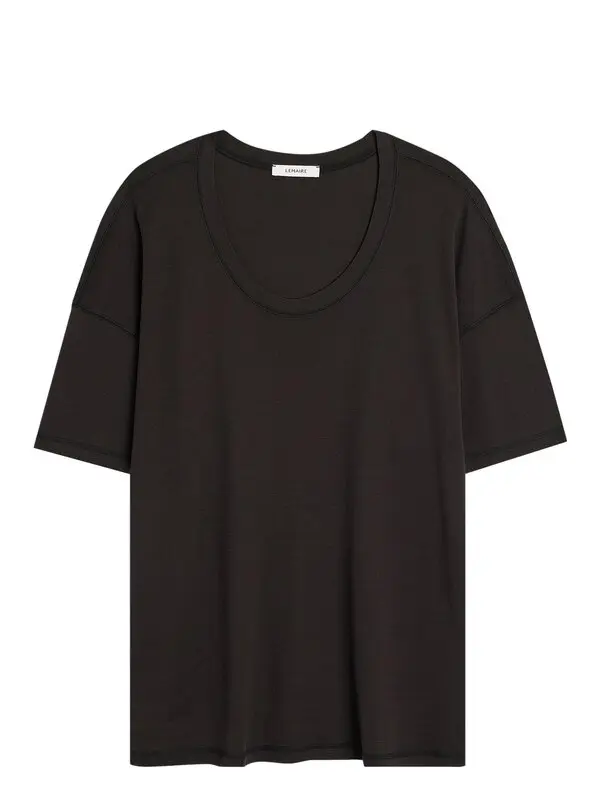 LEMAIRE Rib T-shirt - Blue