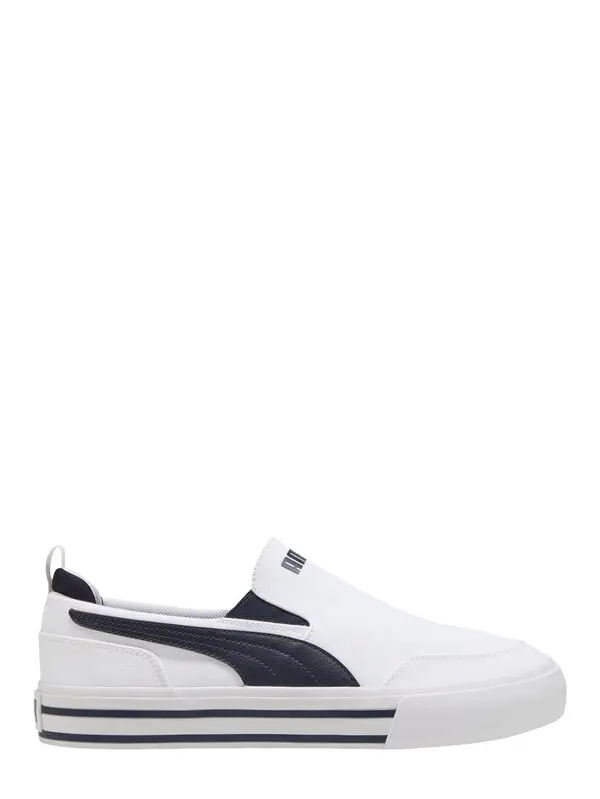 PUMA Court Classic Vulc Slip-on Sneakers - White