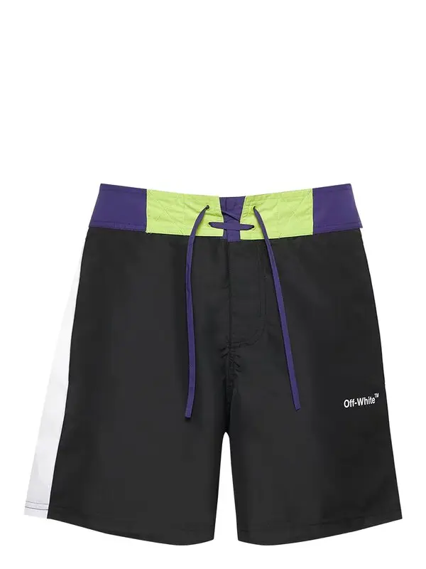 Off-White Arrow Block Sunset Swimshorts - Multicolor