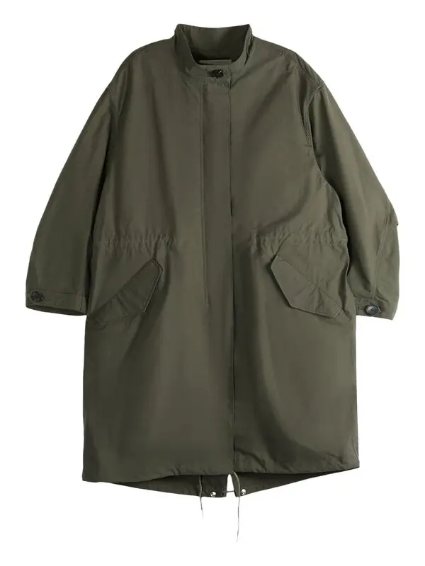 Givenchy Oversized Parka Coat - Green