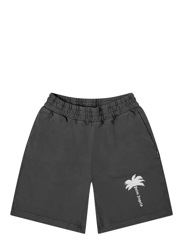 Palm Angels Gd Sweatshort - Grey