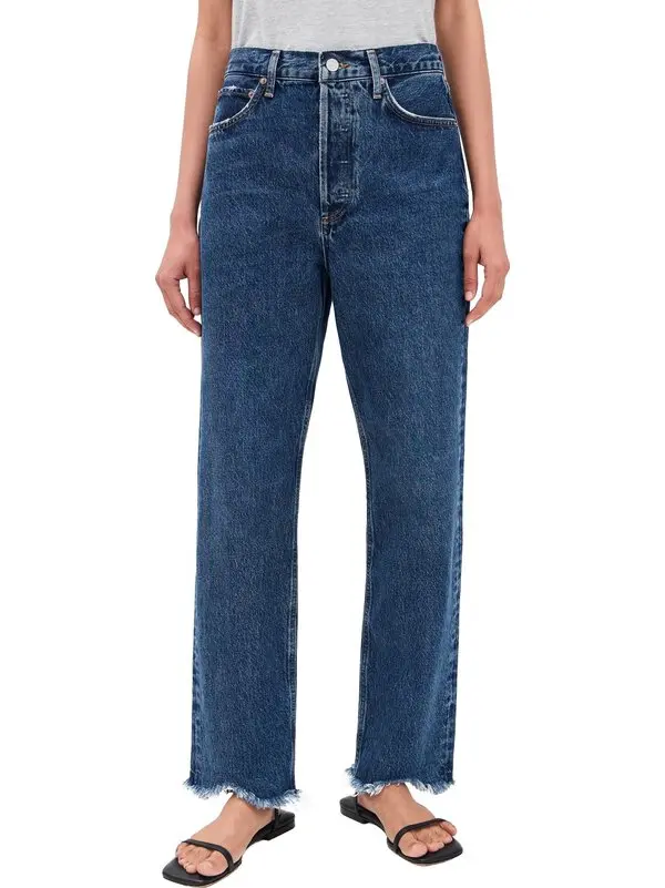 AGOLDE 90s Mid-rise Straight Jeans - Fountain