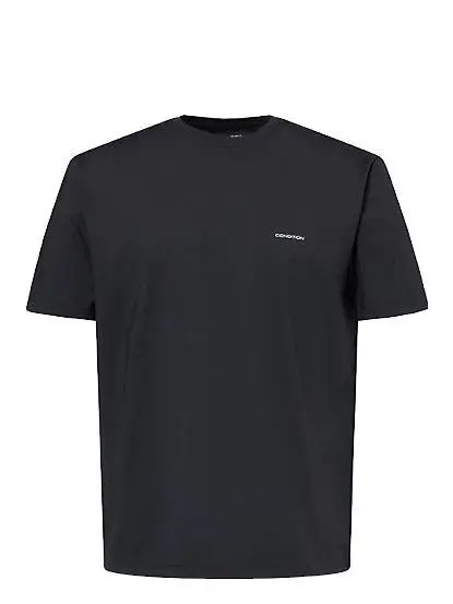 CONDITION Everyday Logo-print Jersey T-shirt - Black