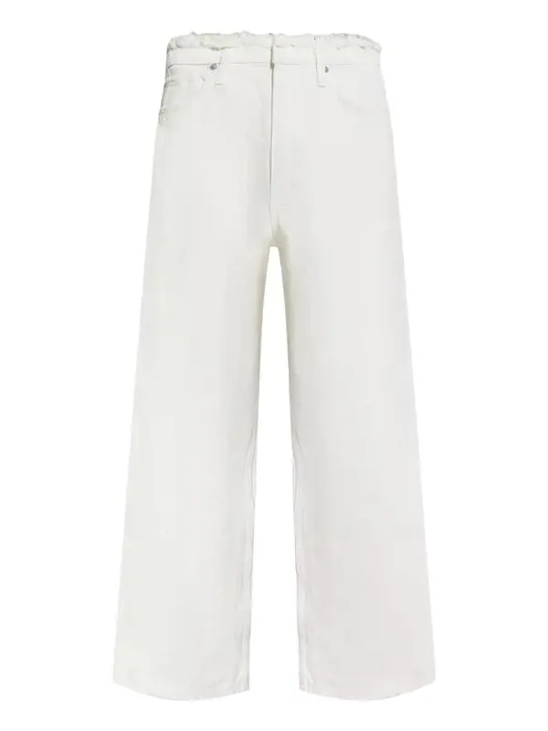 ALLSAINTS Blake High-waisted Wide-leg Jeans - White