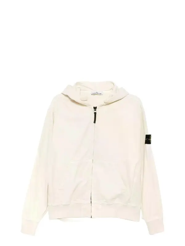 Stone Island Cotton Hoodie - Neutrals