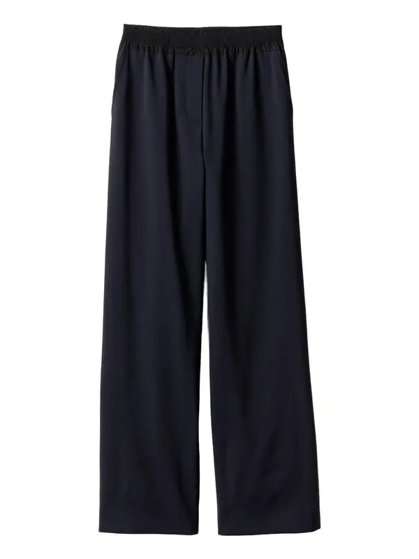 Miu Miu Wool Pants - Navy