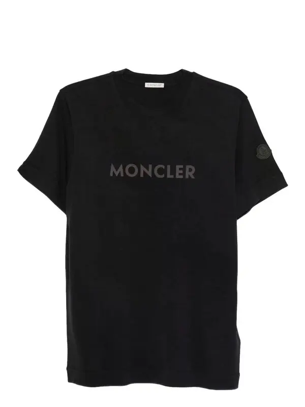 Moncler Logo-patch T-shirt - Blue