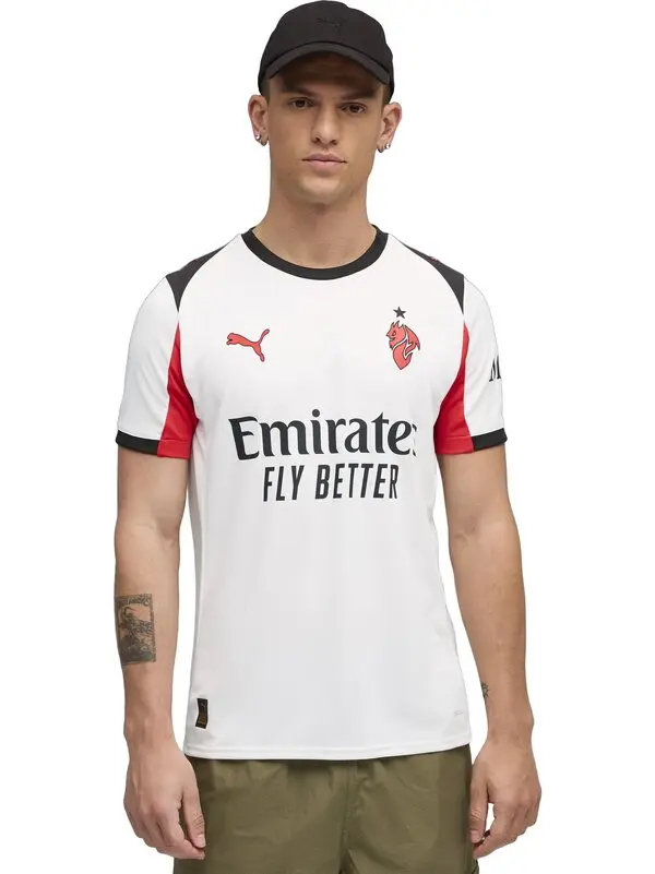 PUMA Ac Milan 25/26 Away Replica Jersey - White