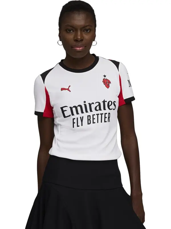 PUMA Ac Milan 25/26 Away Replica Soccer Jersey - White