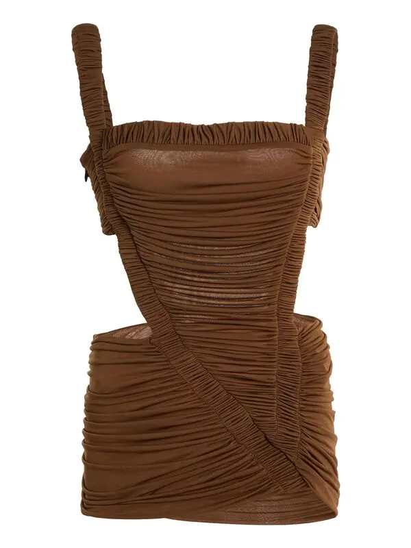 Christopher Esber Orion Separation Top - Brown