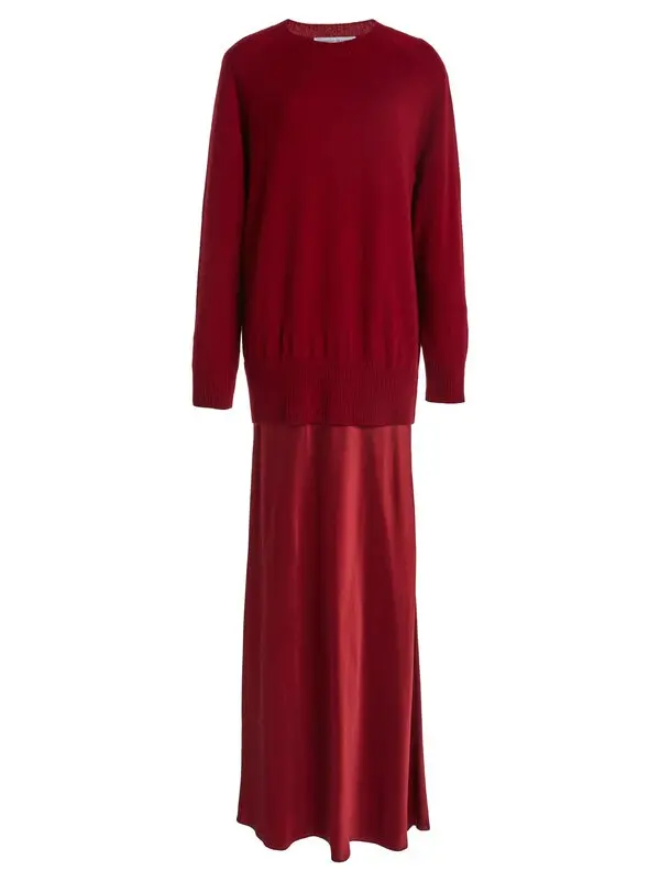 Christopher Esber Monument Long Dress - Red