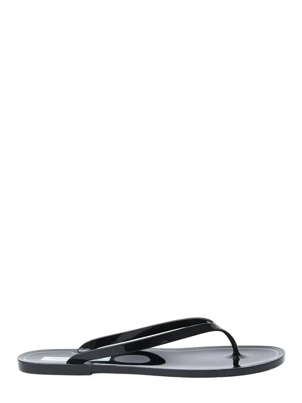 Christopher Esber Jo Pvc Flip Flop Sandals - Black