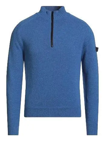 Peuterey Turtleneck Wool-blend Pullover - Blue