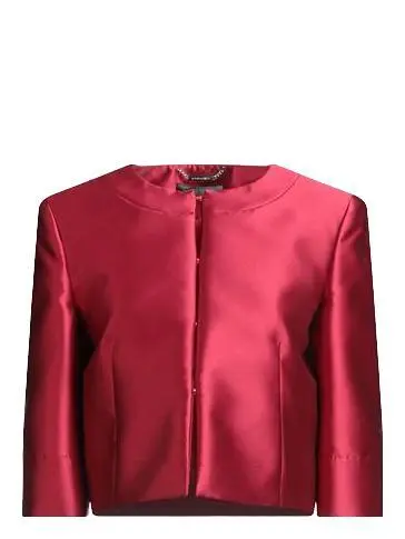 Alberta Ferretti Single-breasted Blazer - Red