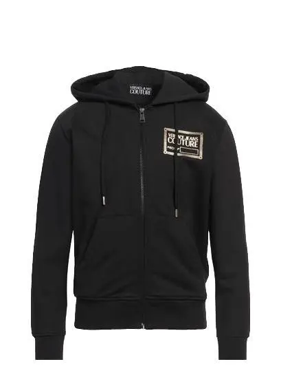 Versace Cotton Fleece Hoodie - Black