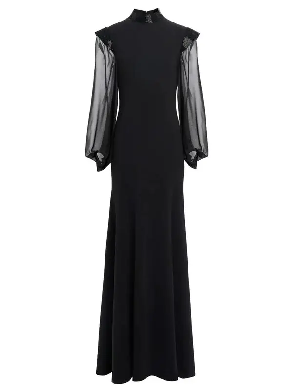 Jenny Packham Isabelle Maxi Dress - Black