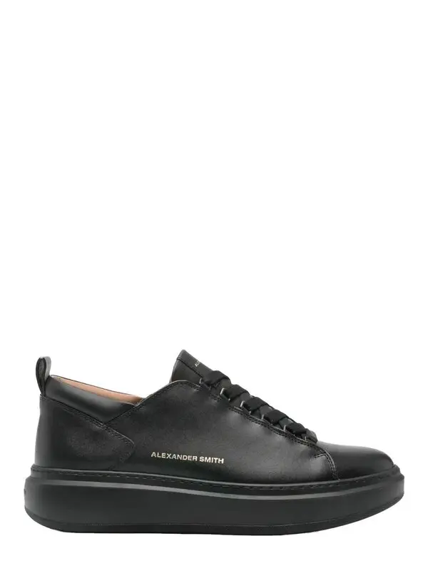 ALEXANDER SMITH London Leather Sneakers - Black