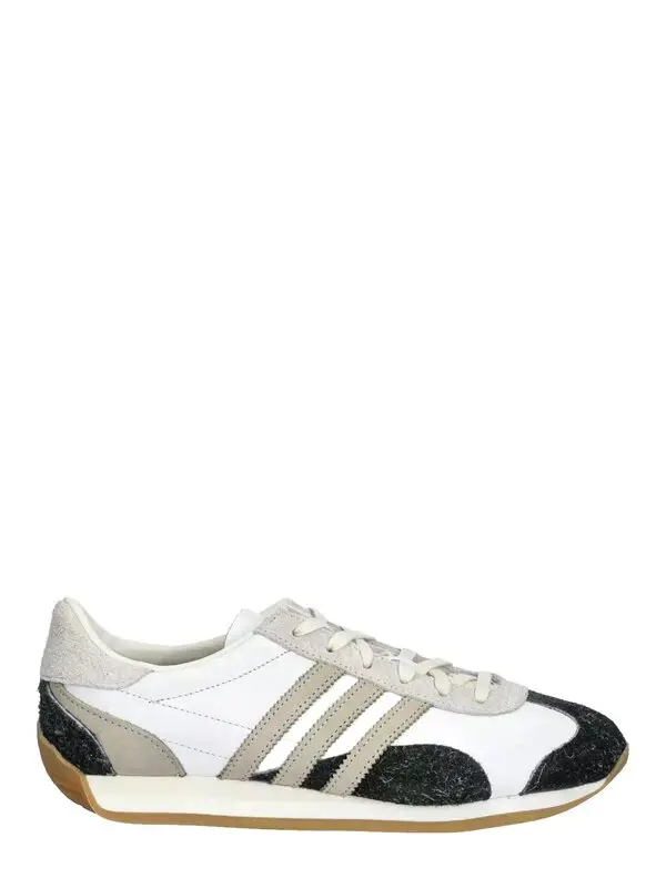 Adidas Country Og Three-stripe Sneakers - White