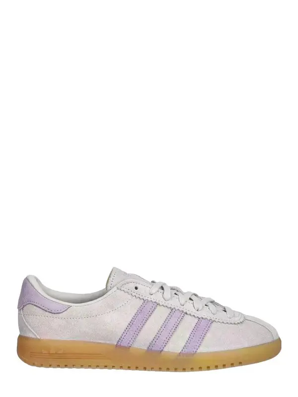 Adidas Three-stripe Suede Sneakers - Purple