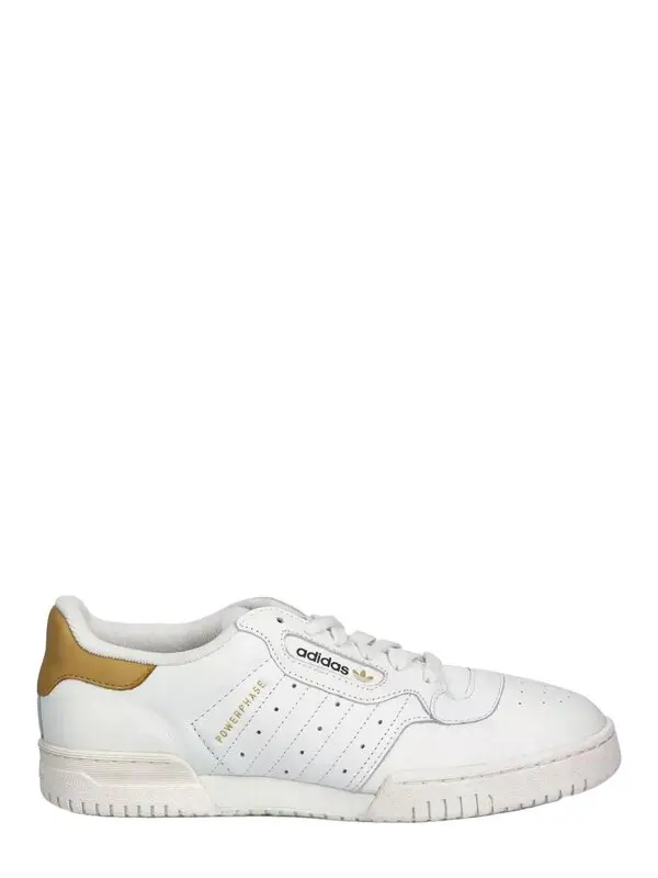 Adidas Yeezy Powerphase Leather Sneakers - White