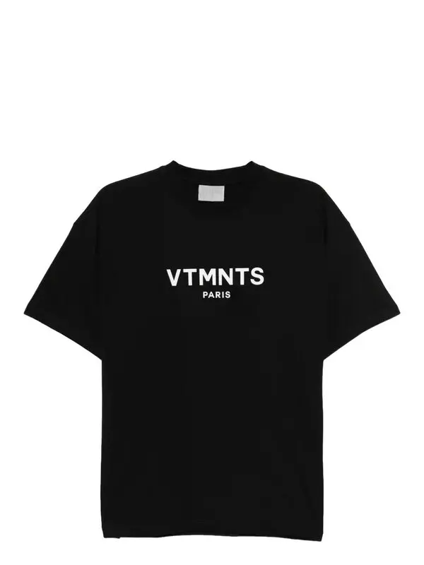 Vetements Logo-printed T-shirt - Black